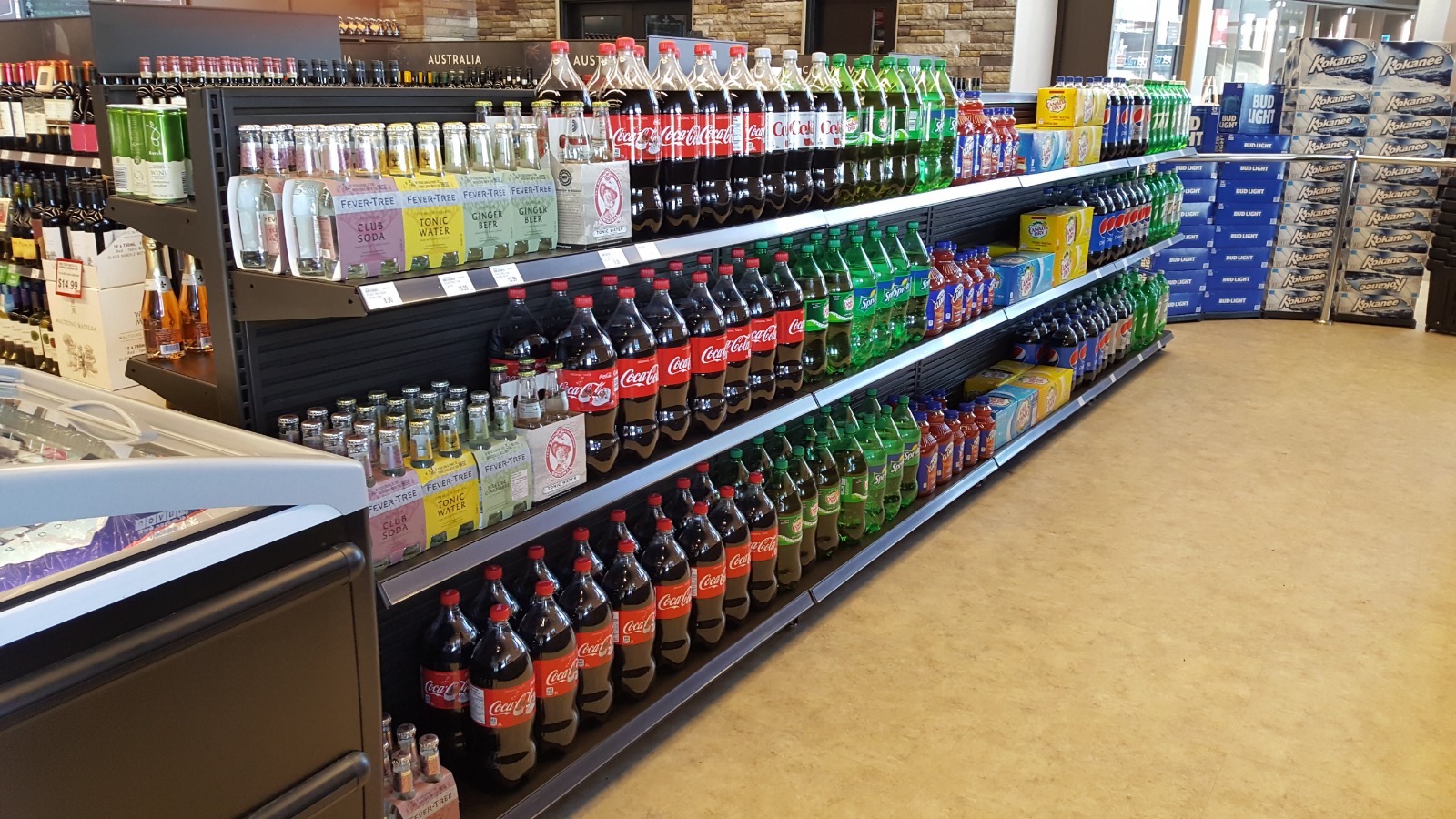 Liquor Wine and Beer Retailing Fixtures | McCowan Store Fixtures
