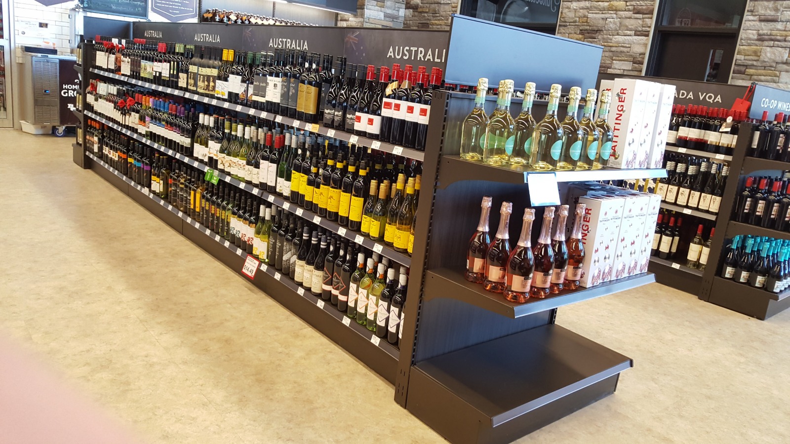 Liquor Wine and Beer Retailing Fixtures | McCowan Store Fixtures