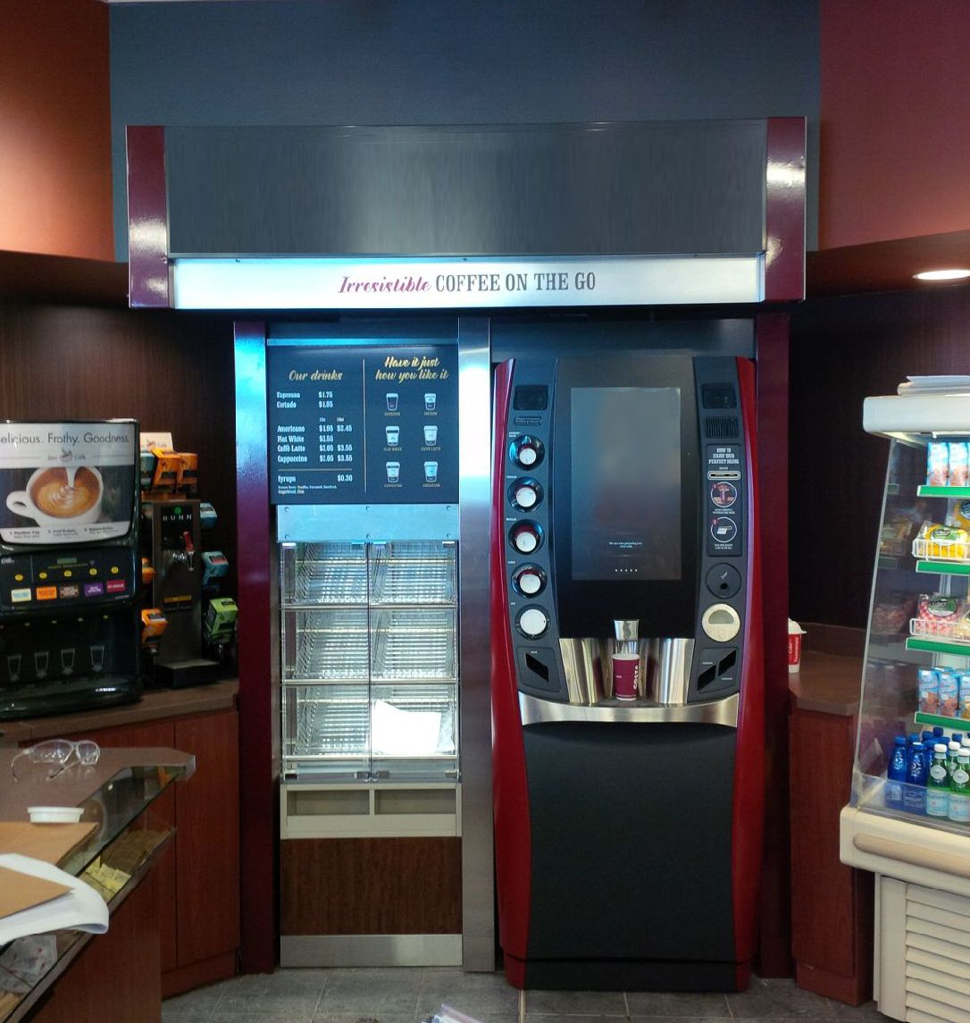 Convenience & Gas Bar Fixtures | McCowan Store Fixtures